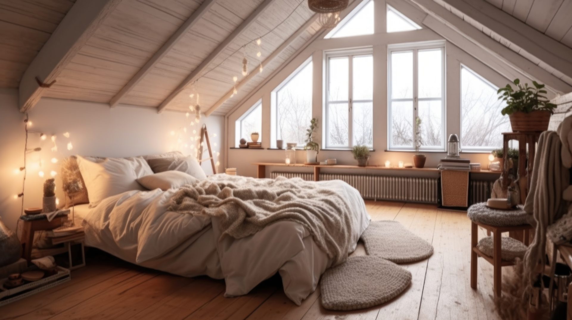 Décorez votre chambre mansardée cocooning en 5 minutes