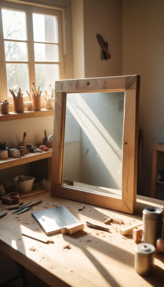 Miroir DIY : des étapes simples pour un résultat unique