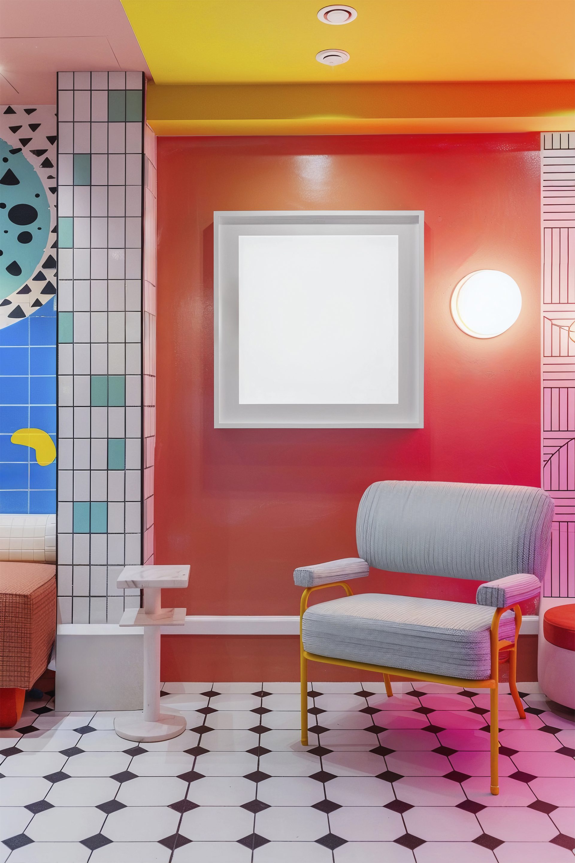 Style memphis : Comment l'adopter sans encombrer votre intérieur