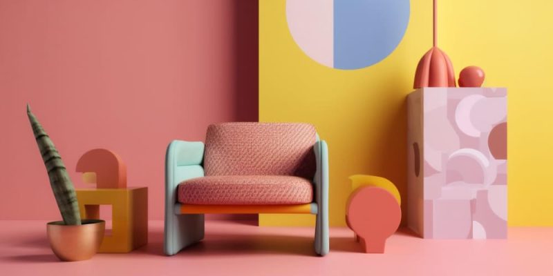 Style memphis : Comment l'adopter sans encombrer votre intérieur