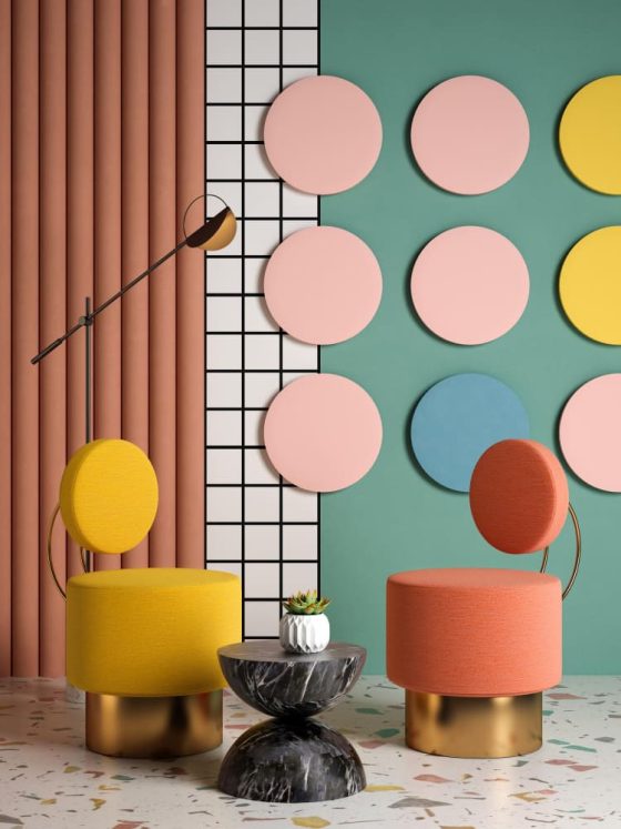 Style memphis : Comment l'adopter sans encombrer votre intérieur