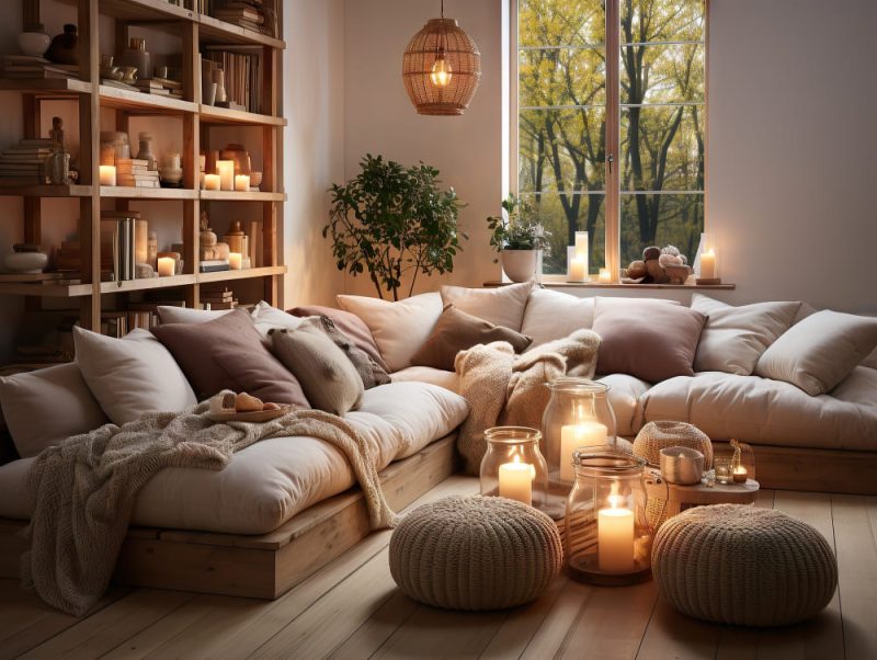 Salon cocooning naturel : l’inspiration de nos décorateurs